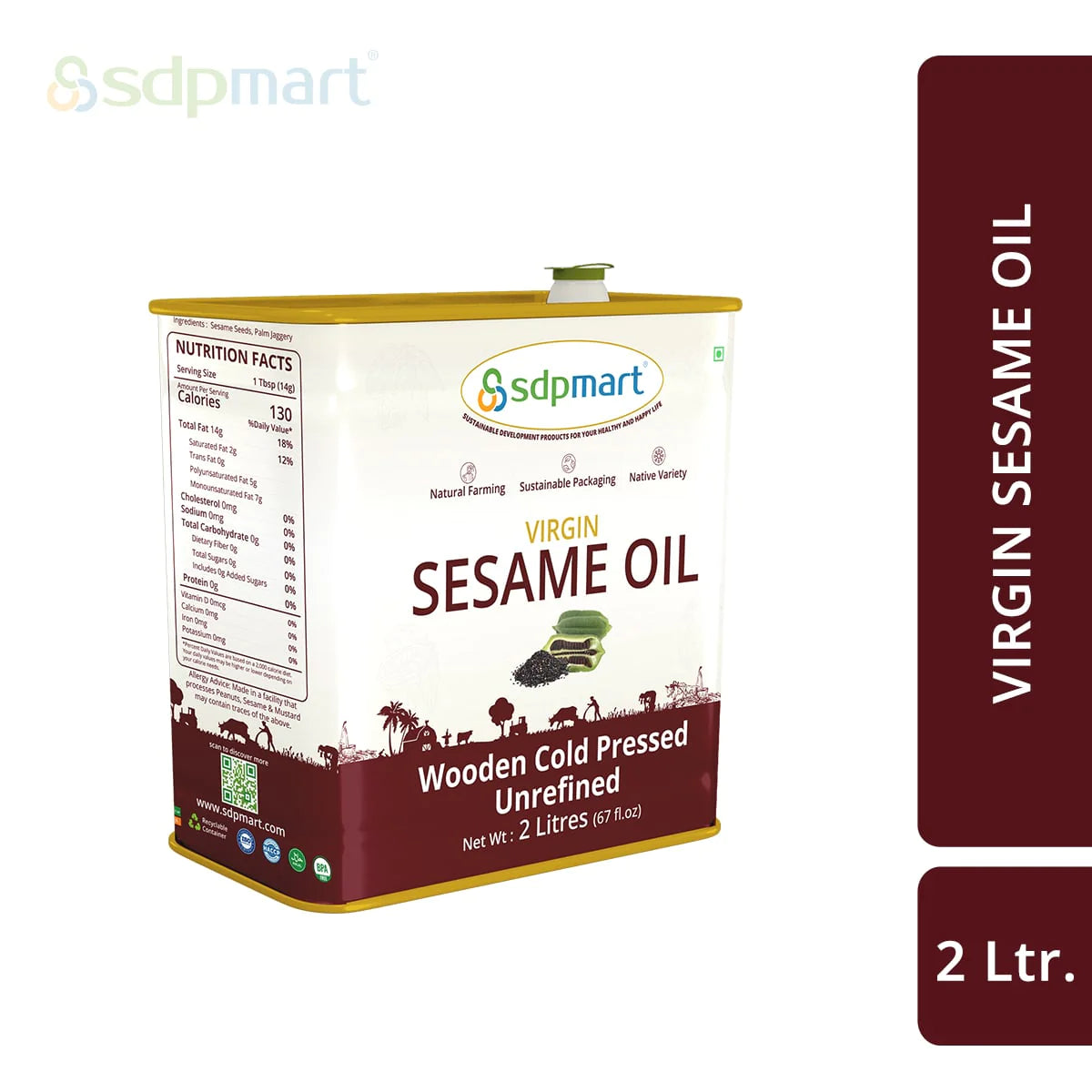 PREMIUM VIRGIN SESAME OIL – SDPMart Atlanta